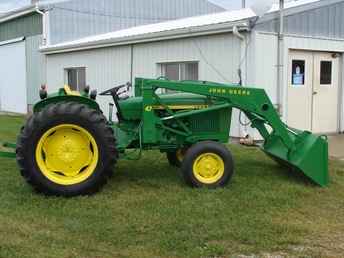 Used Farm Tractors for Sale: Johndeere 1020 Loader Tractor (2010-09-07 ...