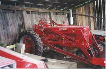Used Farm Tractors for Sale: Farmall M With Frontend Loader (2003-06-27 ...