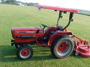 Used Farm Tractors for Sale: Ih 254 Diesel W/ Finish Mower (2003-08-10 ...
