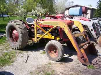 Used Farm Tractors for Sale: Loader Fits Massey Ferguson 65 (2011-11-14 ...