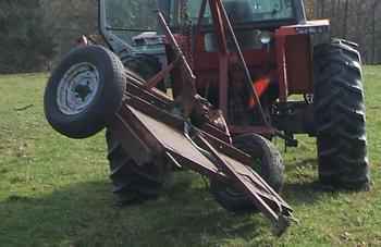 Used Farm Tractors for Sale: 5FT Allis Chalmers Pull Type Bush Hog ...