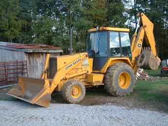 Used Farm Tractors for Sale: John Deere 410 C (2003-10-01) - Yesterday ...