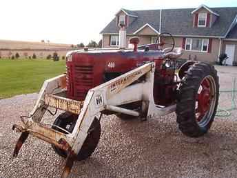 Used Farm Tractors for Sale: 1954 Farmall 400 W/Ih Loader (2003-10-17 ...