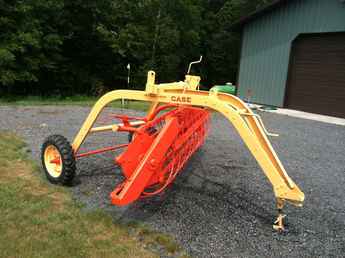 Used Farm Tractors for Sale: 1959 Case 281 Side Rake (2012-08-28 ...