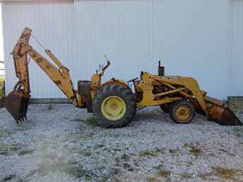 Used Farm Tractors for Sale: John Deere 400 Backhoe (2012-08-31 ...