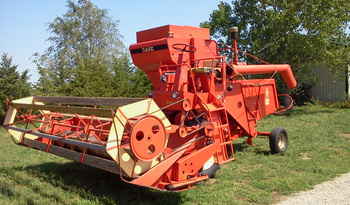 Used Farm Tractors for Sale: 1966 Case 660 Combine (2012-09-01 ...