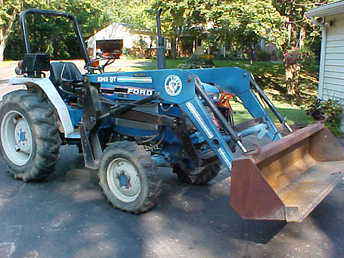 Used Farm Tractors for Sale: Loader Tractor--Ford 1720 (2012-09-03 ...