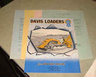 Used Farm Tractors for Sale: Davis Loaders Sales Ad (2012-09-05 ...