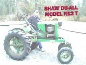Used Farm Tractors for Sale: Shaw Du-All Original (2003-10-19 ...