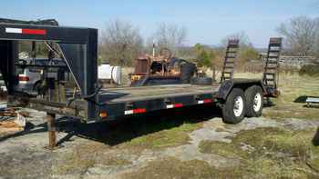 Used Farm Tractors for Sale: 22 FT Gooseneck Trailer (2012-10-23 ...