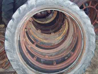 Used Farm Tractors for Sale: 40 Inch Dual Wheels & Tires (2012-12-02 ...