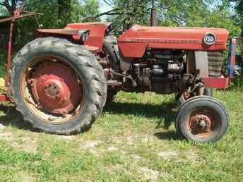 Used Farm Tractors for Sale: Massey Ferguson MF-150 Diesel (2012-12-10 ...