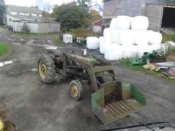 Used Farm Tractors for Sale: John Deere 430 With 35 Loader (2012-12-16 ...