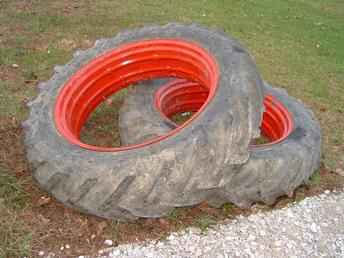 Used Farm Tractors for Sale: 15.5X38 Tires &Rims (2003-11-27 ...