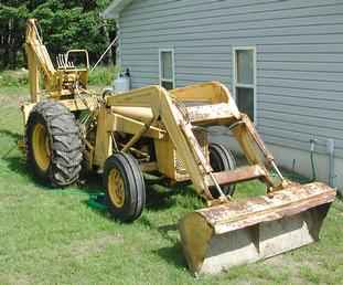 Used Farm Tractors for Sale: Massey Ferguson MF-204 Industrial Workbull ...