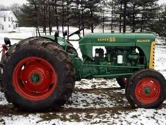 Used Farm Tractors for Sale: Oliver Super 55 (2003-12-29) - Yesterday's ...