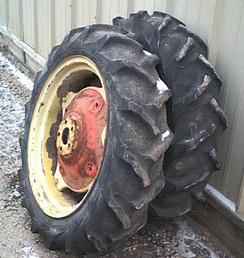 Used Farm Tractors for Sale: Farmall Cub Tires Rims Wheels (2004-01-21 ...
