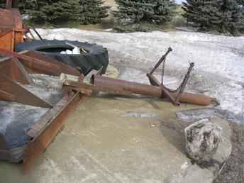 Used Farm Tractors for Sale: Allis Chalmers SC Homemade Rear Blade ...