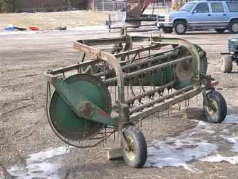 Used Farm Tractors for Sale: John Deere 350A Pto Driven Hay Rake (2004 ...