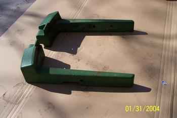 Used Farm Tractors for Sale: Rare John Deere Front Frame Weights (2004 ...