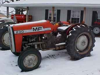 Used Farm Tractors for Sale: Massey Ferguson MF-230 (2004-02-24 ...