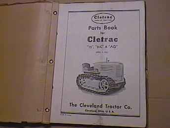 Used Farm Tractors for Sale: Cletrac Parts Book- 15, 20, Ag (2004-03-17 ...
