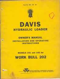Used Farm Tractors for Sale: Davis Loader Manual (2004-03-18 ...