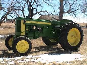 Used Farm Tractors for Sale: 1957 John Deere 420W (2004-03-21 ...