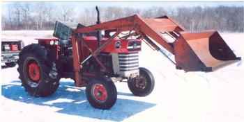 Used Farm Tractors for Sale: Massey Ferguson MF-175 Diesel W/Loader ...