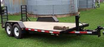Used Farm Tractors for Sale: 16' Corn Pro Deluxe Trailer (2004-05-18 ...