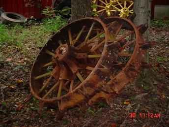 Used Farm Tractors for Sale: M Farmall Rear Steel Wheels (2004-08-30 ...