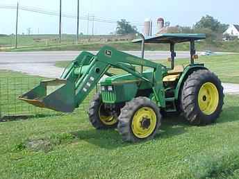 Used Farm Tractors for Sale: John Deere 5400 4 X 4 (2004-09-14 ...