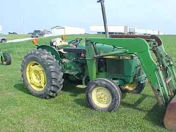 Used Farm Tractors for Sale: John Deere 2150 & Loader (2004-09-14 ...
