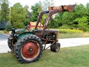 Used Farm Tractors for Sale: Oliver Super 88 W/ Loader (2004-09-15 ...