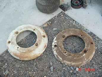 Used Farm Tractors for Sale: Oliver Rear Wheel Weights (2004-10-14 ...