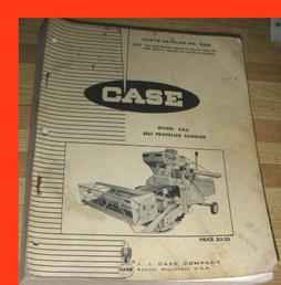 Used Farm Tractors for Sale: 1969 Case 660 Combine Manual (2004-10-23 ...