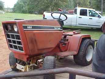 Used Farm Tractors for Sale: Red Cub Cadet Model 682 (2004-10-23 ...