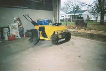 Used Farm Tractors for Sale: Struck Mini Dozer Model 55 (2004-11-17 ...