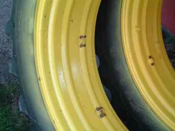 Used Farm Tractors for Sale: John Deere Rear Rim/Tires 14.9X36 (2004-11 ...