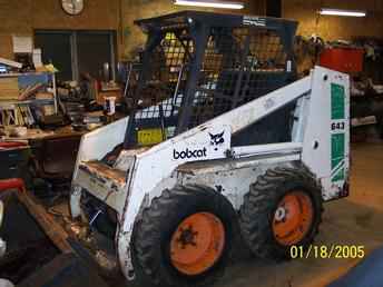 Used Farm Tractors for Sale: Bobcat 643 (2005-01-18) - Yesterday's Tractors