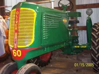Used Farm Tractors for Sale: Restored Oliver 60 (2005-01-26 ...