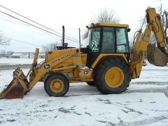 Used Farm Tractors for Sale: John Deere 410 C 4X4 (2005-01-31 ...