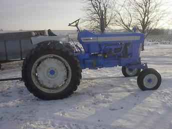 Used Farm Tractors for Sale: 1968 Ford 5000 Row Crop (2005-02-04 ...