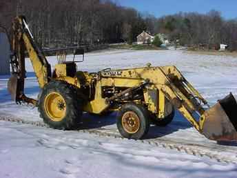 Used Farm Tractors for Sale: Oliver 550 Ind Loader/Backhoe (2005-02-05 ...