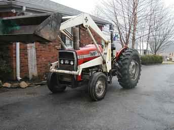 Used Farm Tractors for Sale: Massey Ferguson MF-245, 2000 HR $5000 ...