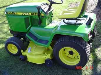 Used Farm Tractors for Sale: John Deere 318 Lawn Tractor (2005-04-03 ...