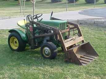 Used Farm Tractors for Sale: John Deere 110/Johnson Loader (2005-04-05 ...
